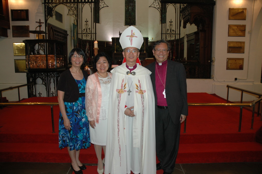 Bishop Stephen Leung Attends Archbishop of SE Asia’s Installation - AMMiC